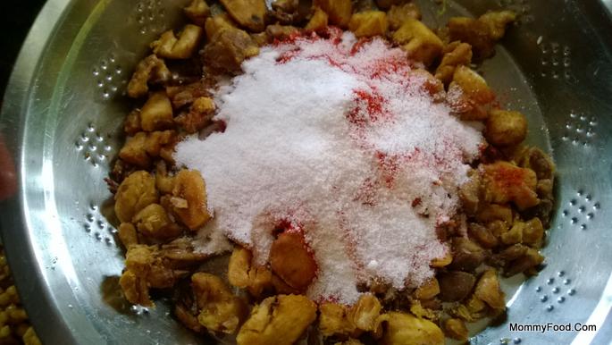 Chicken Pickle - Step By Step Recipe In Pictures | MommyFood.Com