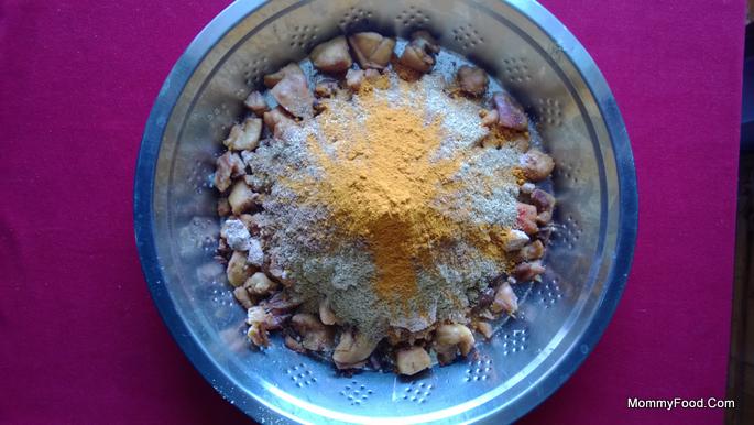 Chicken Pickle - Step By Step Recipe In Pictures | MommyFood.Com