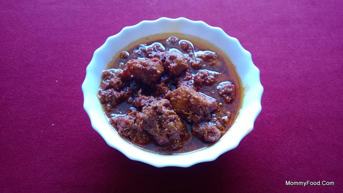 Chicken Pickle - Step By Step Recipe In Pictures | MommyFood.Com