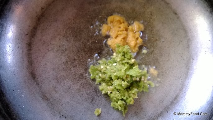 Veg Bullet - Step By Step Recipe In Pictures | MommyFood.Com