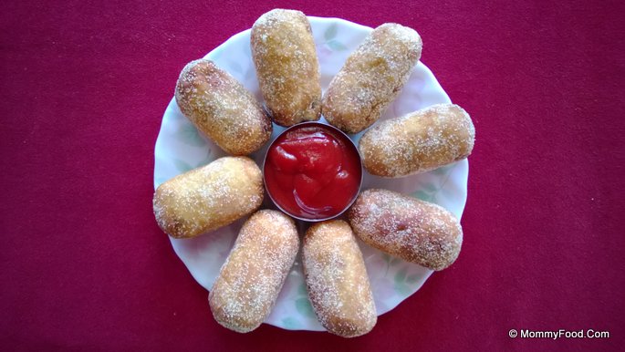 Veg Bullet - Step By Step Recipe In Pictures | MommyFood.Com